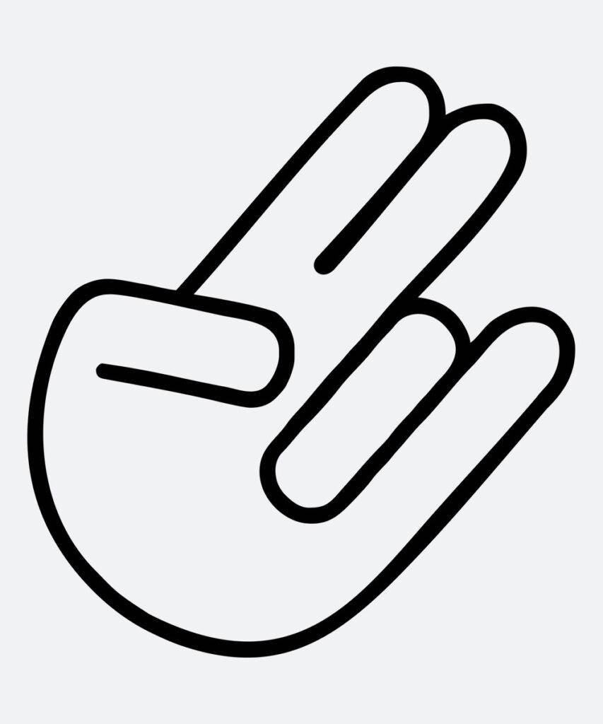 Autoaufkleber - Shock Hand | labelstore24 DE